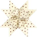 Danish woven paper Christmas star strips (stjernestrimler) in classic ...