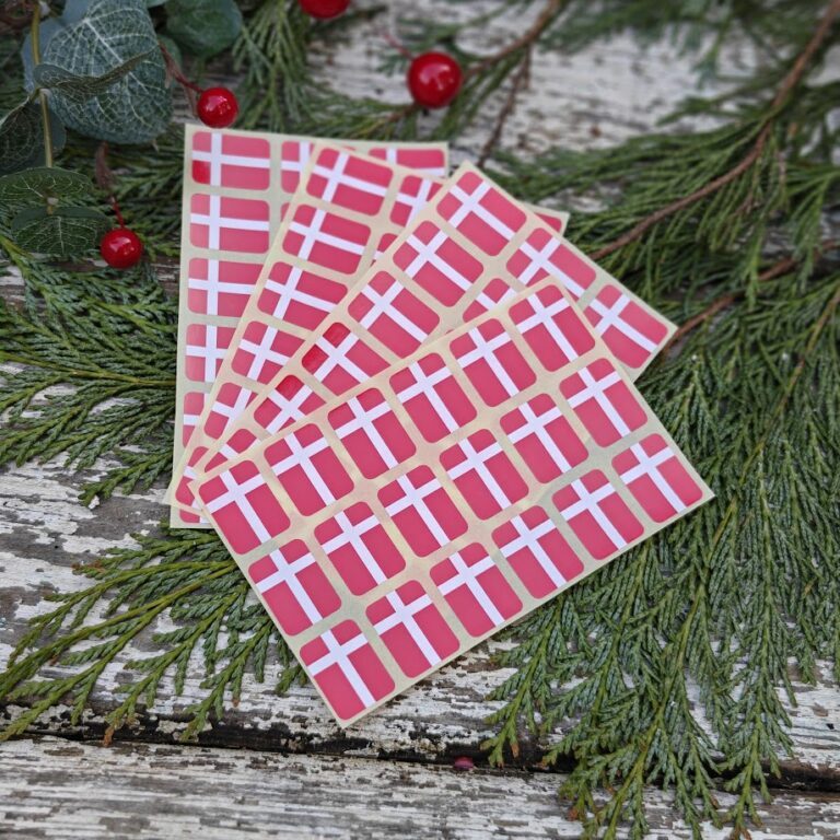 Danish Dannebrog self adhesive paper flag stickers x 72 - Scandinavian ...